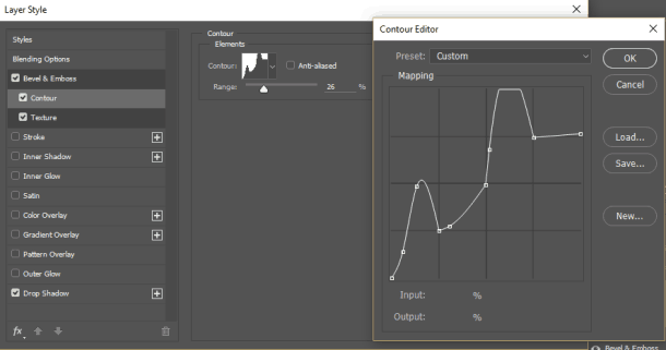 The bevel and emboss feature in Photoshop - f64 Academy